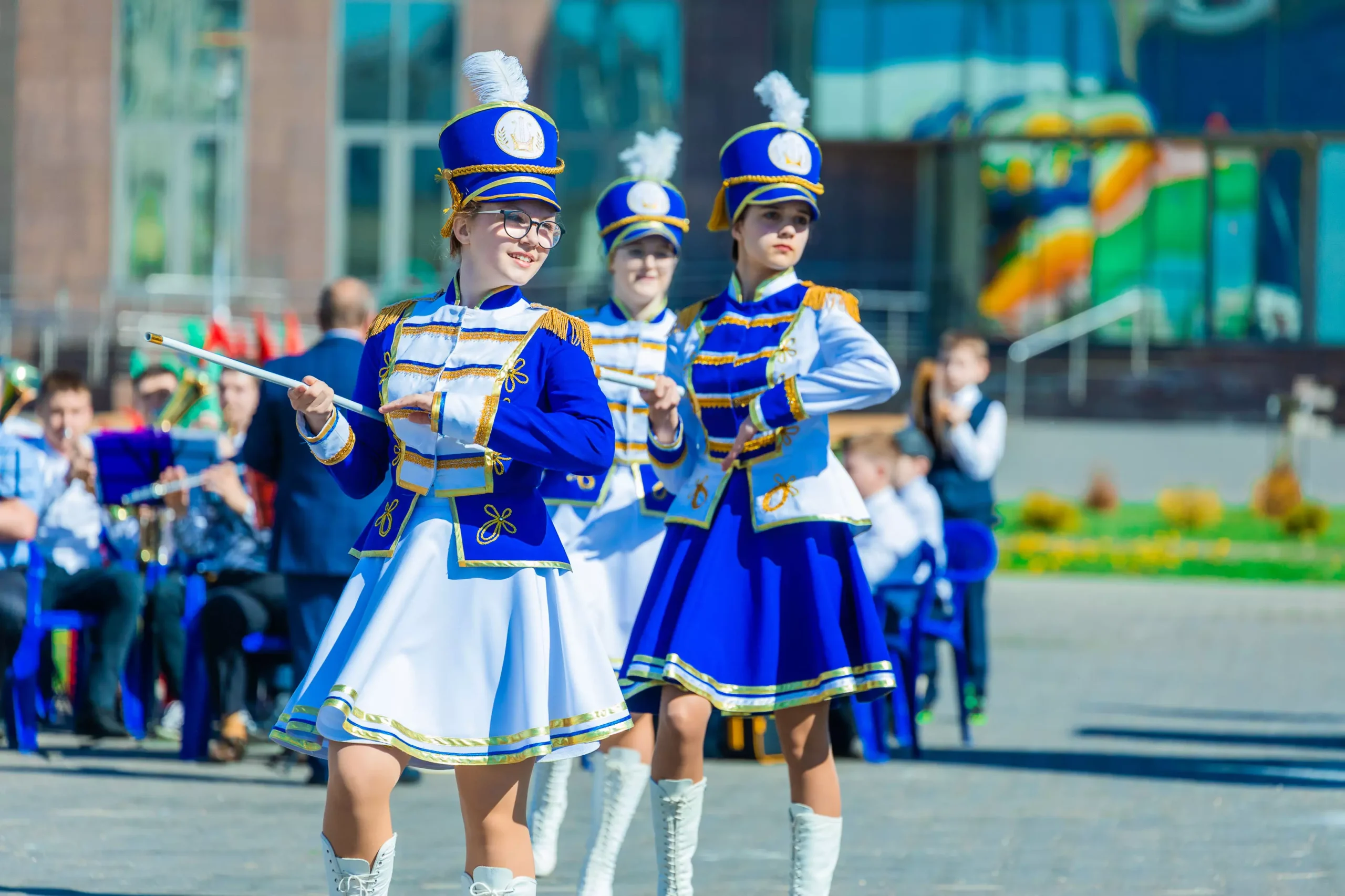 Фото дня. Мажоретки - Чырвоная Зорка